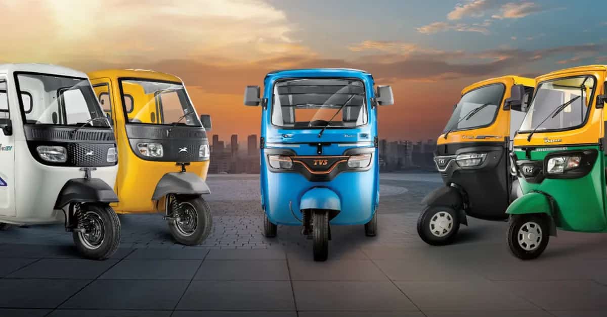 TVS Sells Record 18,000 Electric 3-Wheelers in 11 Months | TruckOnWheels